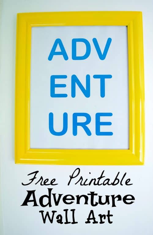 FREE Explore and Adventure Travel Printable Wall Art Decor