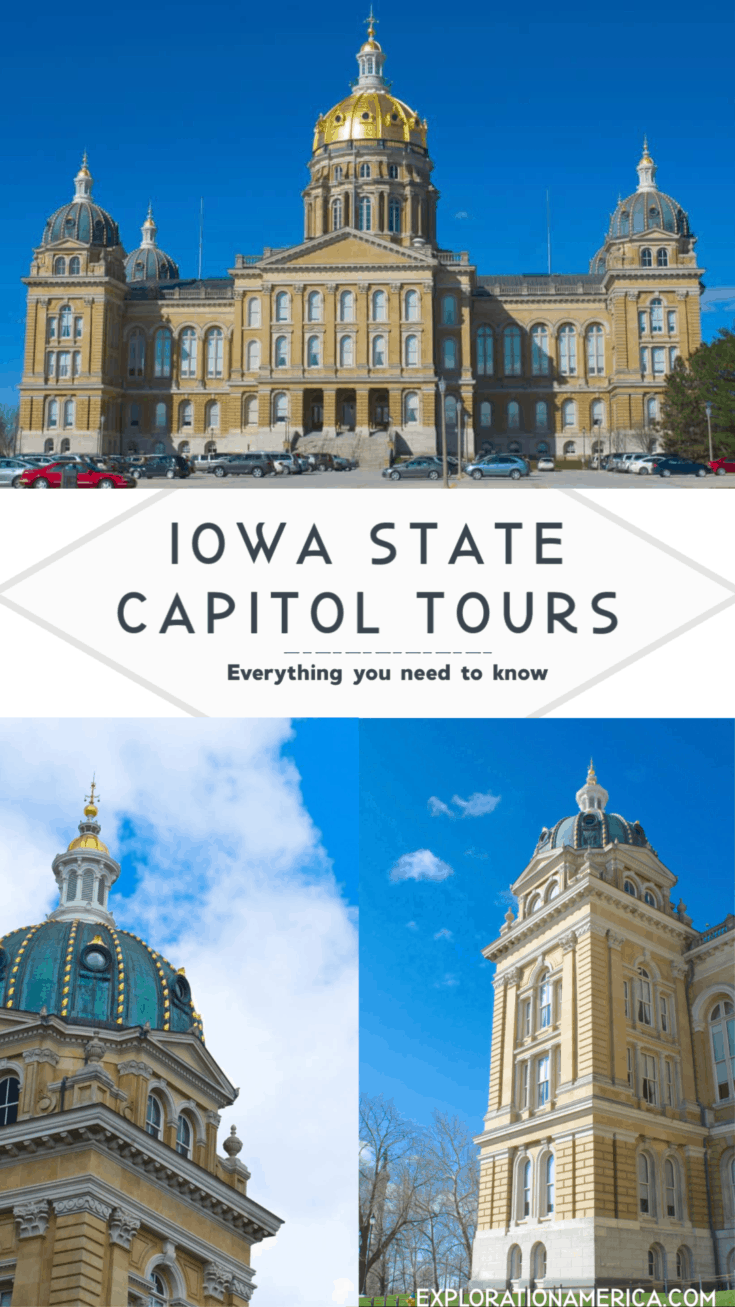 Information on Iowa State Capitol Tours in Des Moines + Parking