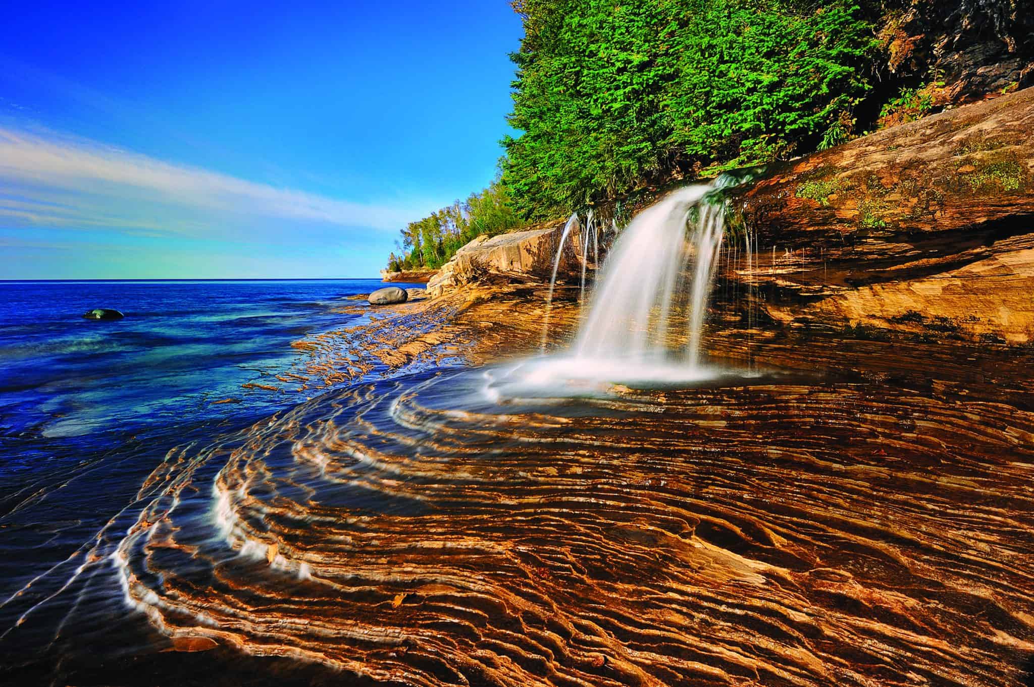 Ultimate Guide to Waterfalls in the Upper Peninsula (Listed by Region)