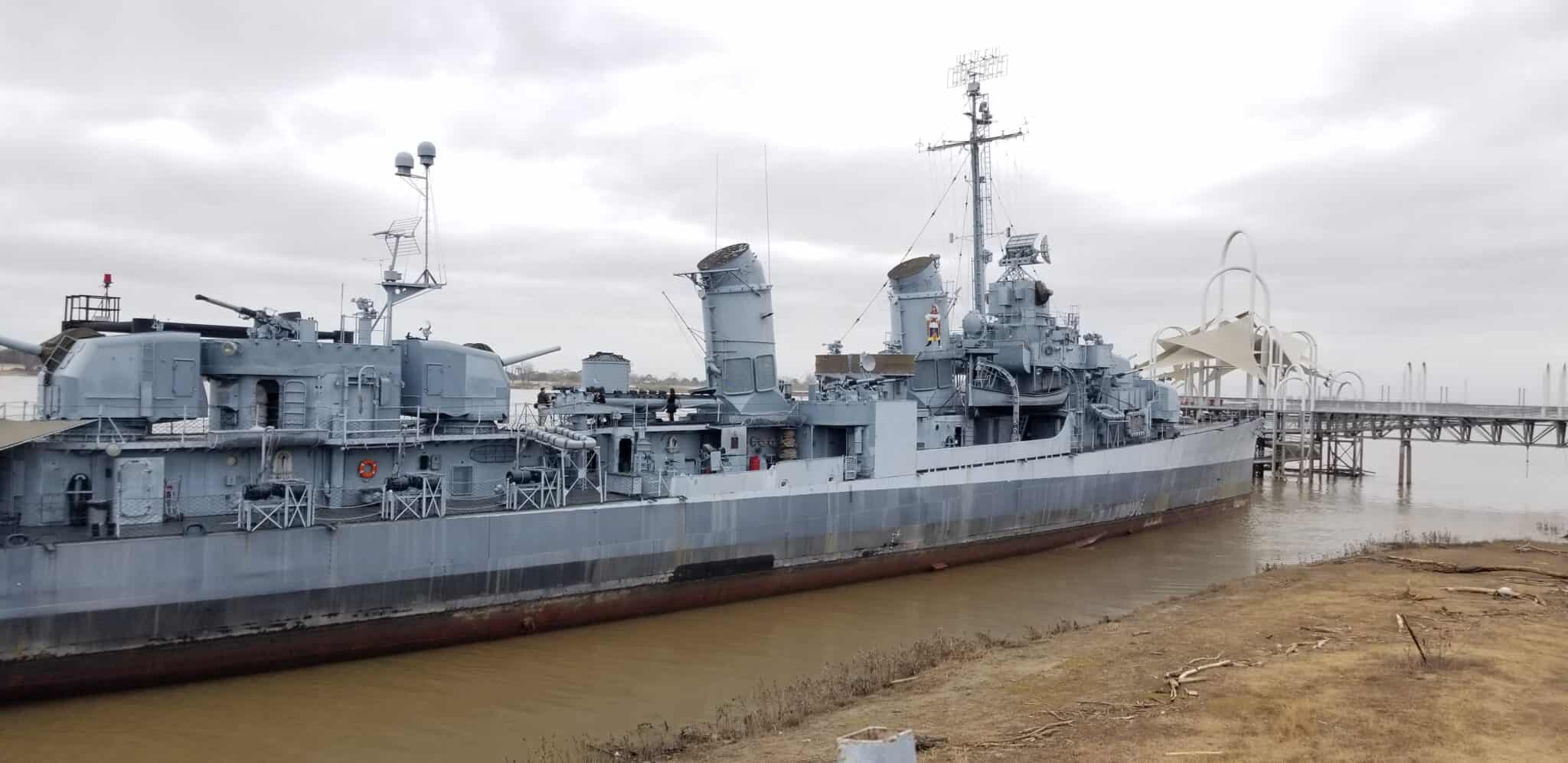 Visiting the USS Kidd in Baton Rouge, Louisiana - Exploration America